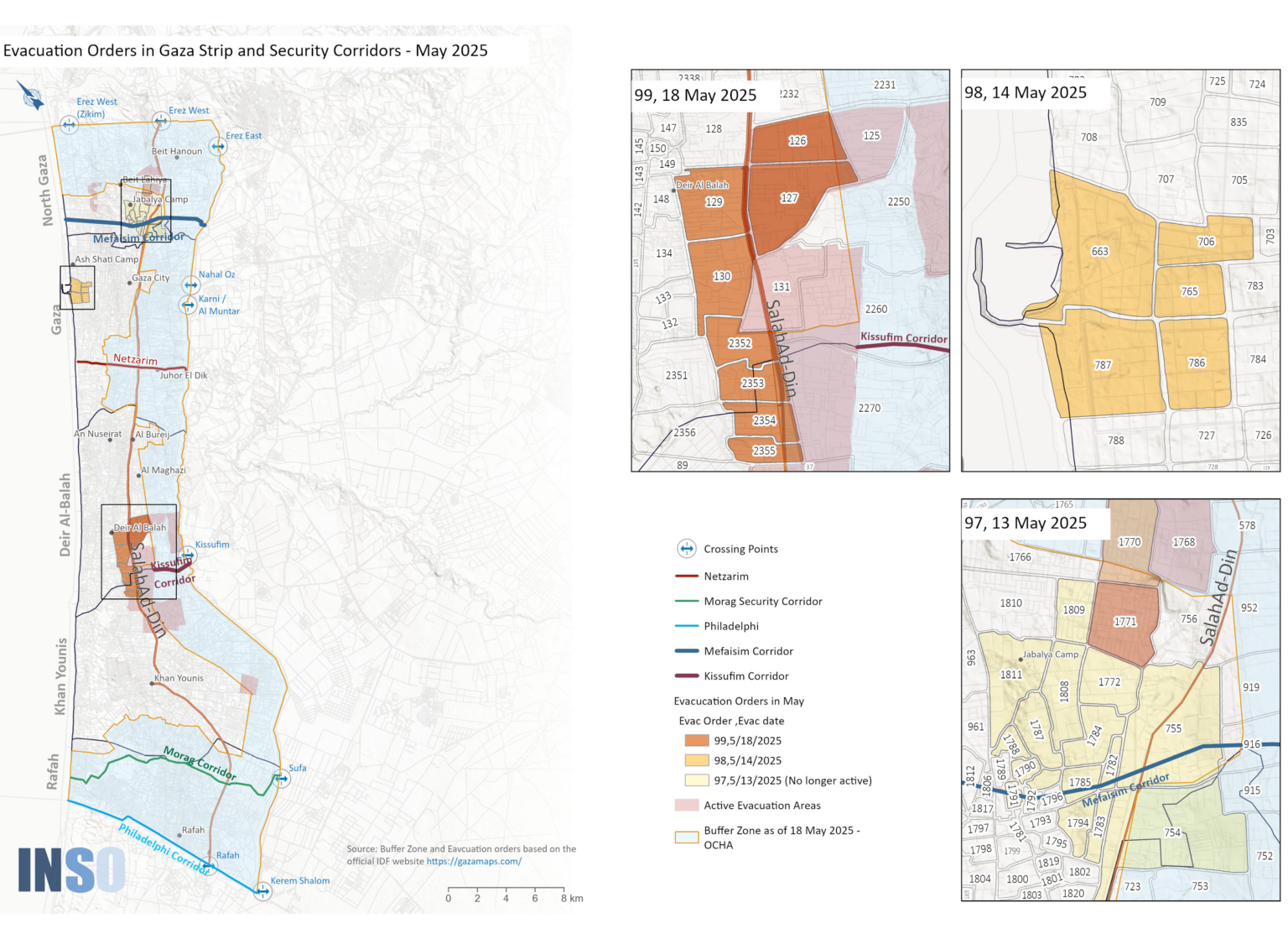 INSO Palestine | Weaponisation of aid and mounting violations of IHL ...